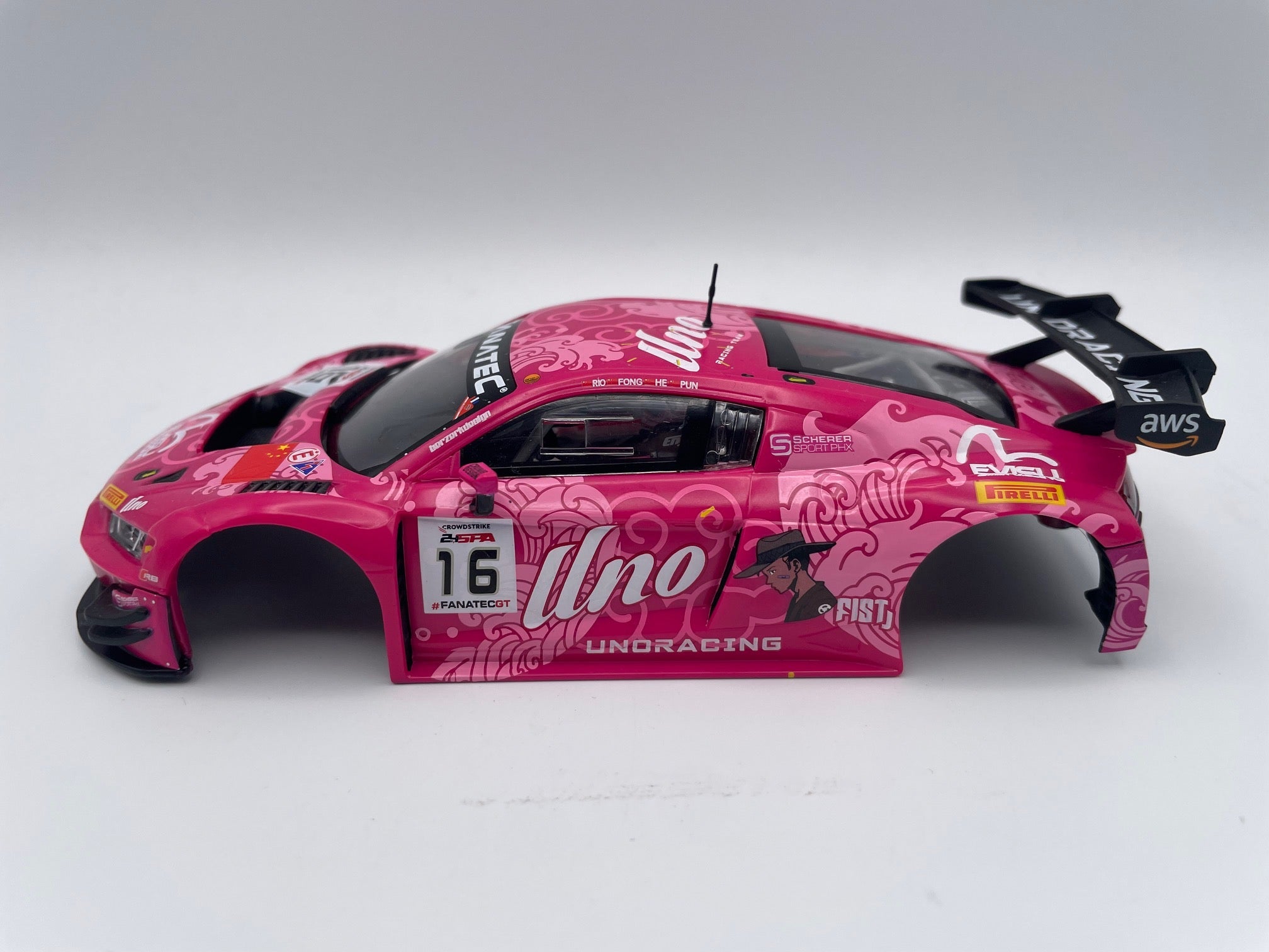 Carrera 132 | Body Shell | Audi R8 LMS GT3 Evo II | 32074 / 27828 | 1/ ...