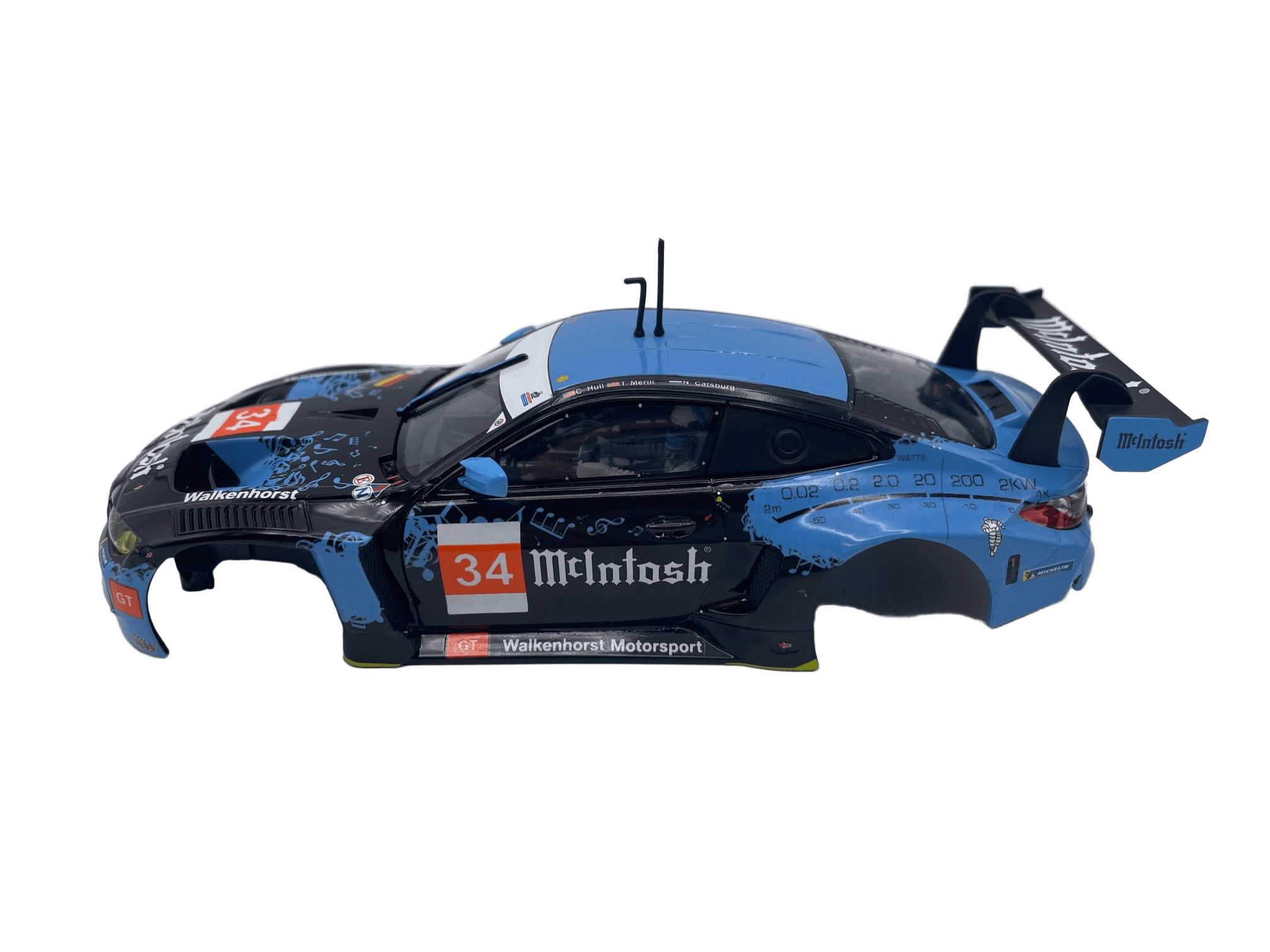 Carrera 132 | Body Shell | BMW M4 GT3 | #34 McIntosh Walkenhorst ...