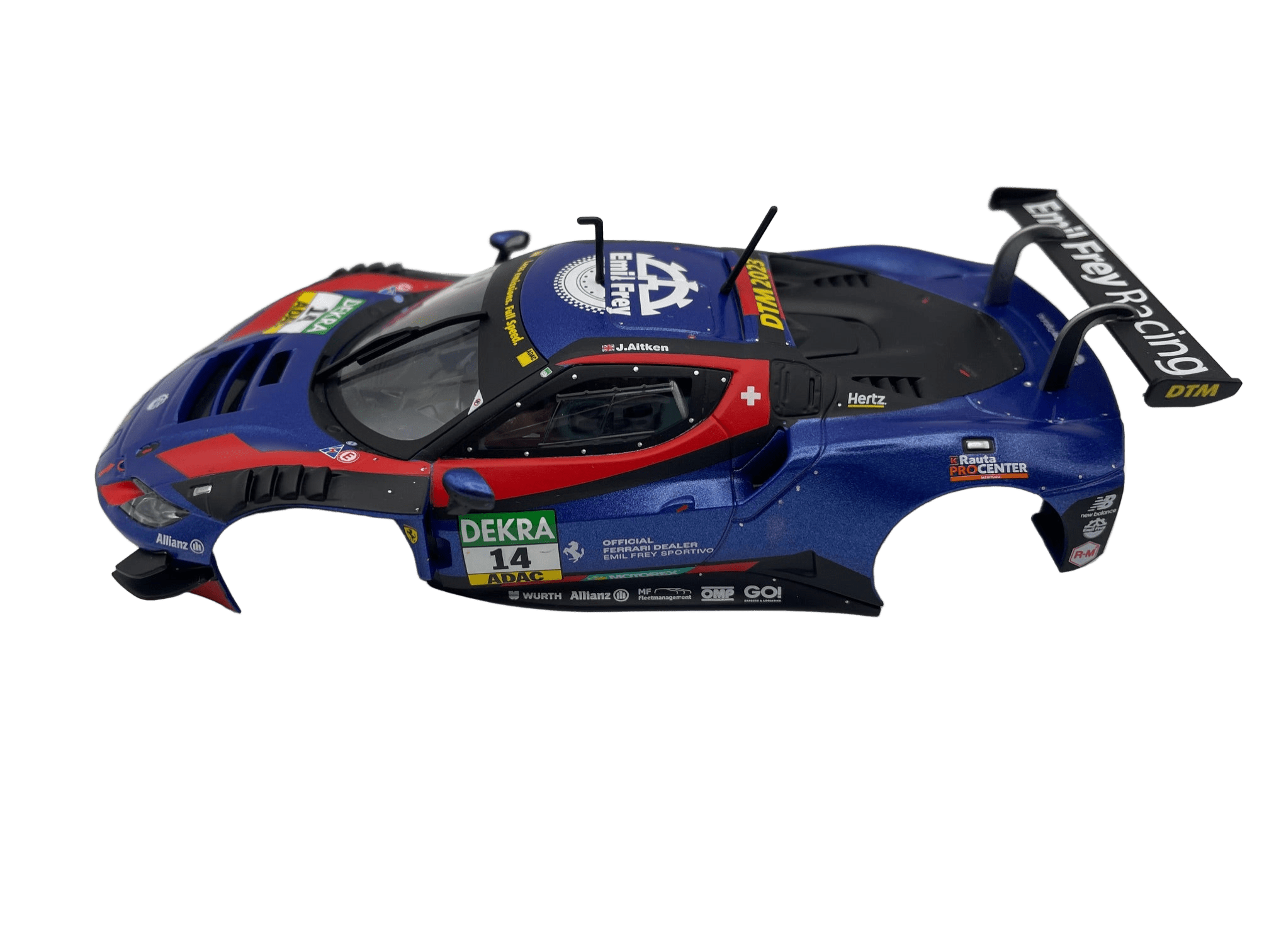 Carrera 132 | Body Shell | Ferrari 296 GT3 | 32000 / 27761 | 1/32 Slot ...