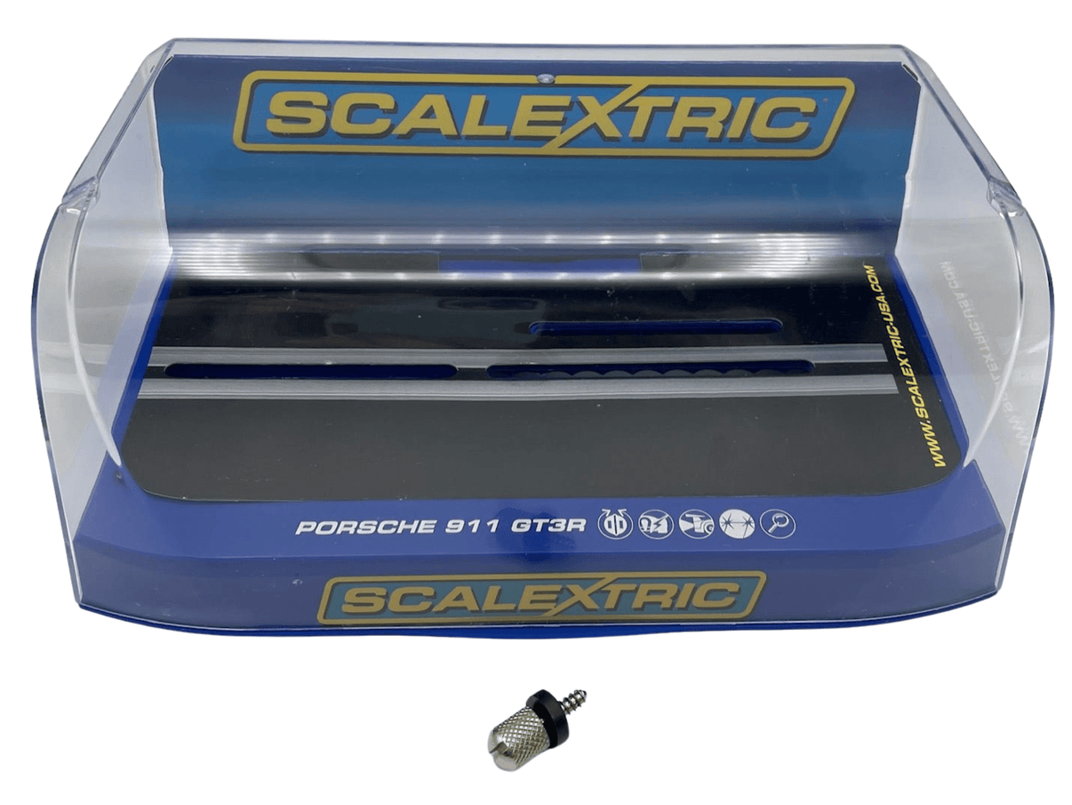 Scalextric | Display Case | Blue | 1/32 Slot Car Parts – Amanda’s Hobbies