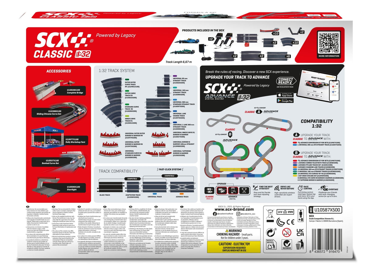 SCX Classic | Formula GP | U10587 | 1/32 Slot Car Racing Set – Amanda’s ...